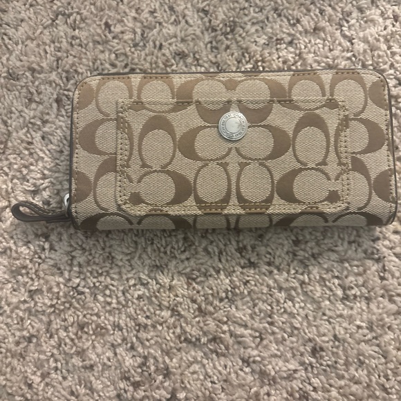 Coach | Bags | Vintage Coach Zip Wallet New | Poshmark